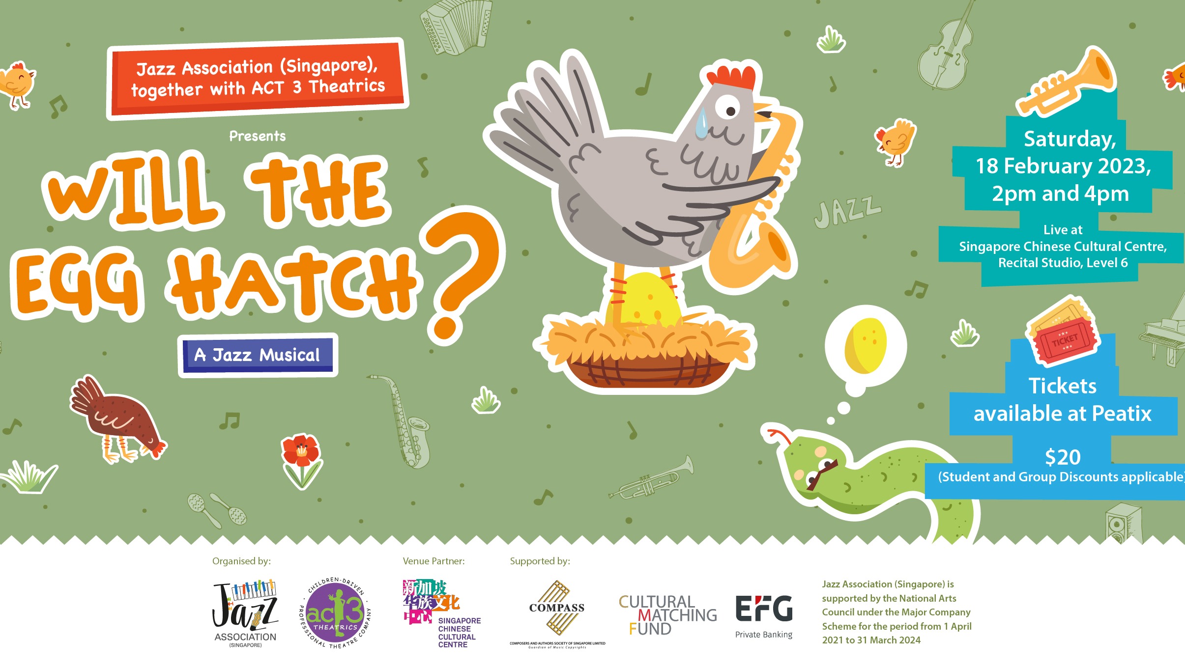 “Will The Egg Hatch?”, A Jazz Musical